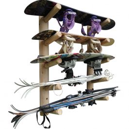 Log Snowboard Racks | Snowboard Storage | Made In USA | Buy Online